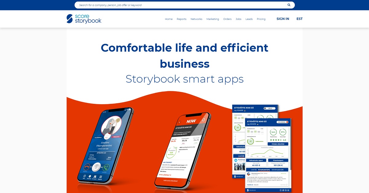 More comfortable life and more efficient business | Storybook smart apps